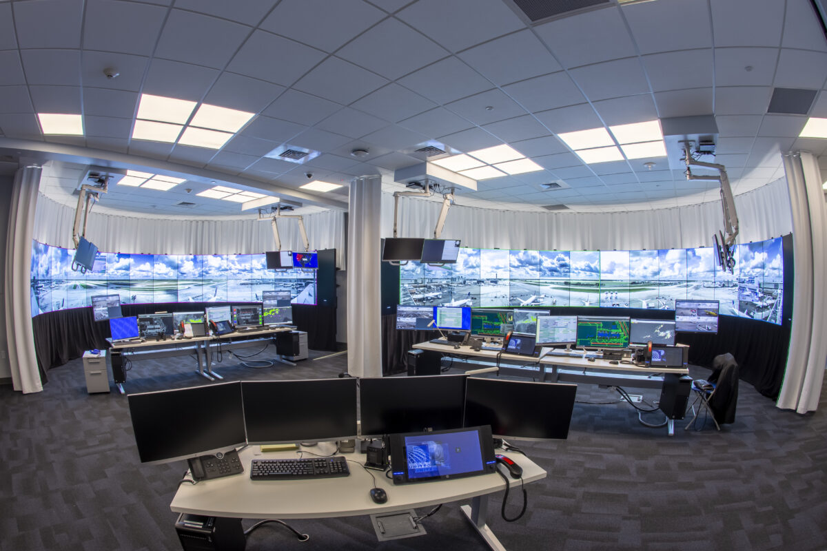 Virtual Ramp Control Tower and Command Center - HarrisonKornberg Architects