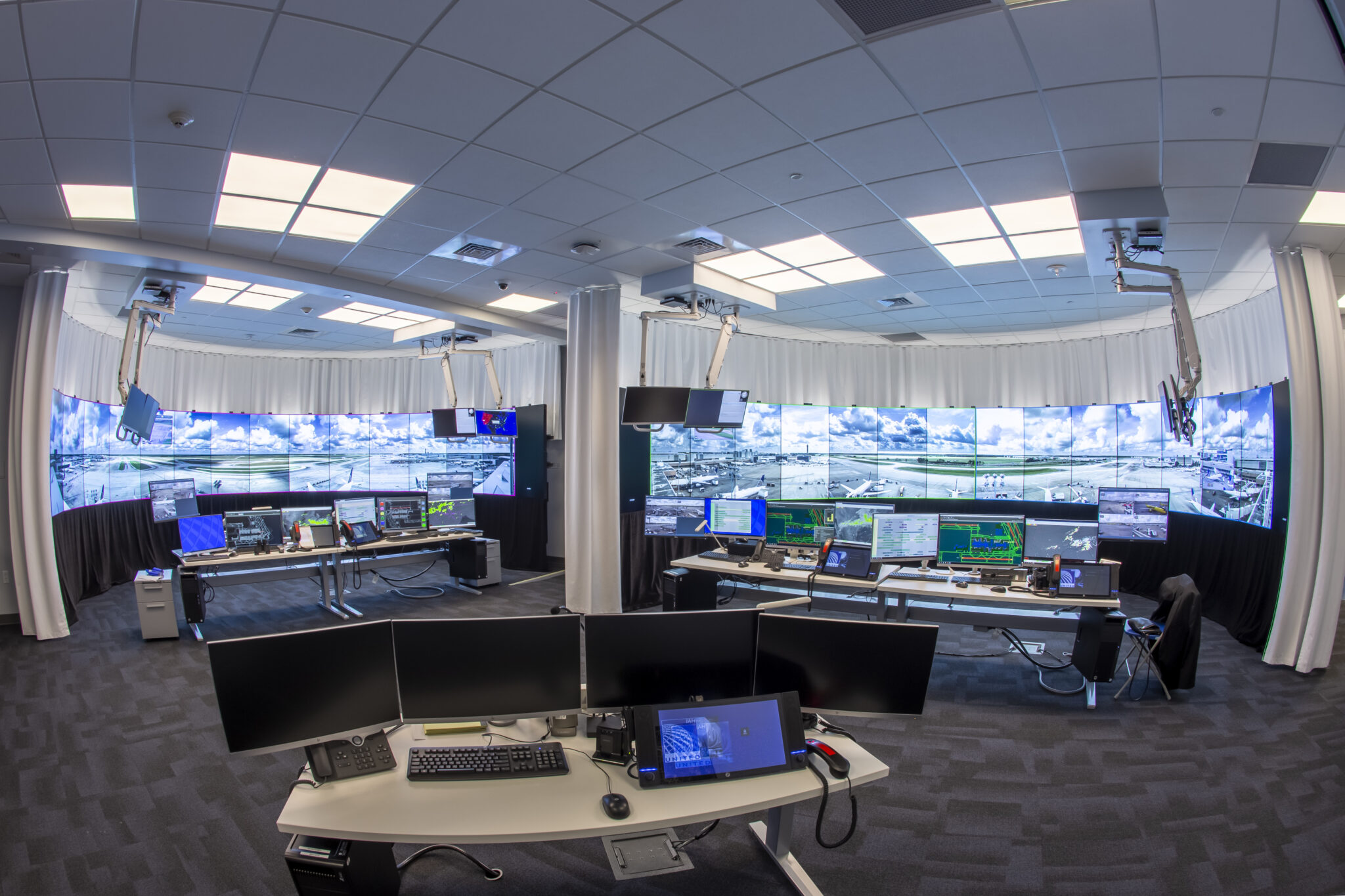 Virtual Ramp Control Tower and Command Center - HarrisonKornberg Architects