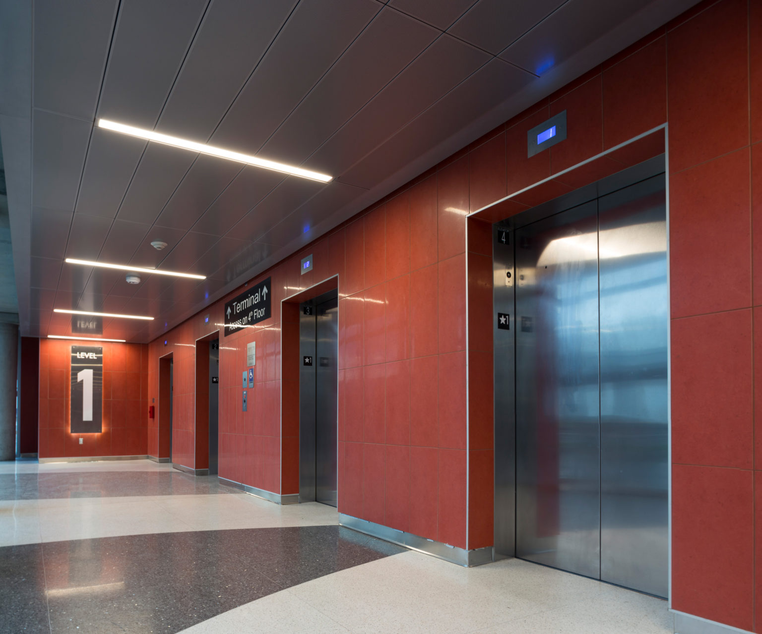 West Concourse Blue Garage - HarrisonKornberg Architects