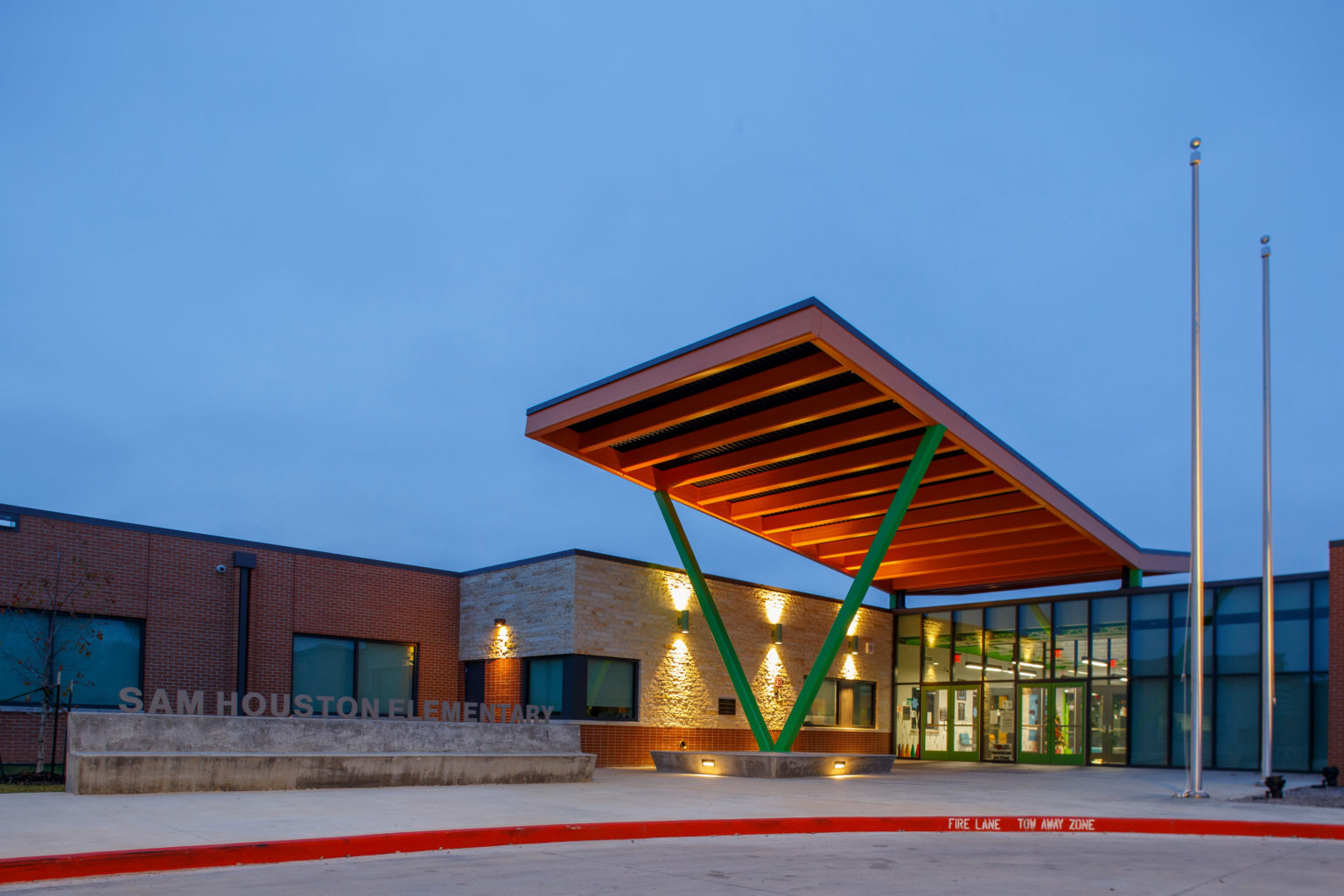Sam Houston Elementary School - HarrisonKornberg Architects