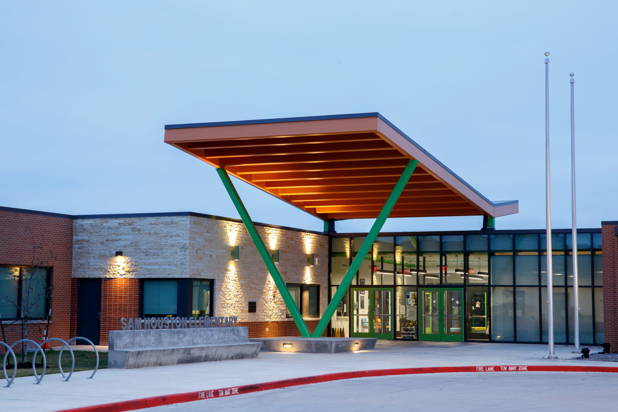 Sam Houston Elementary School - HarrisonKornberg Architects