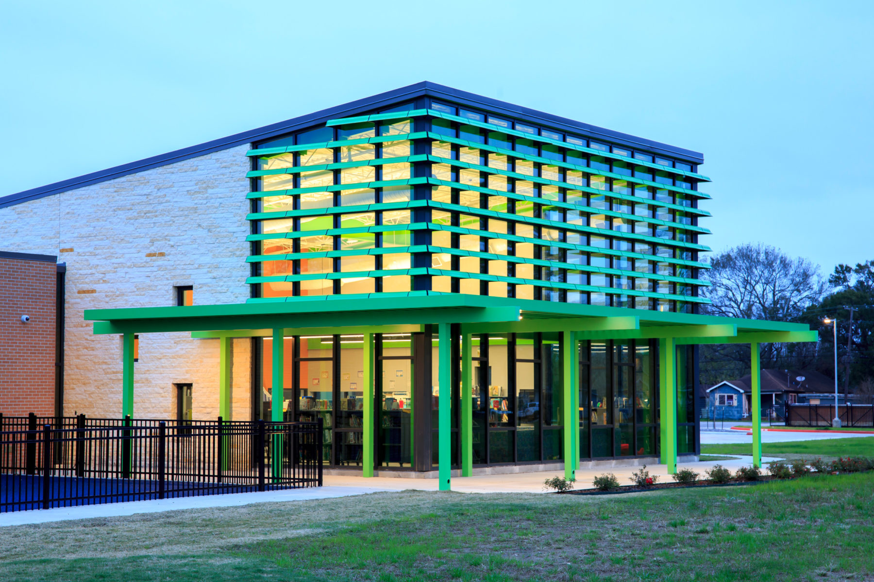 Sam Houston Elementary School - HarrisonKornberg Architects