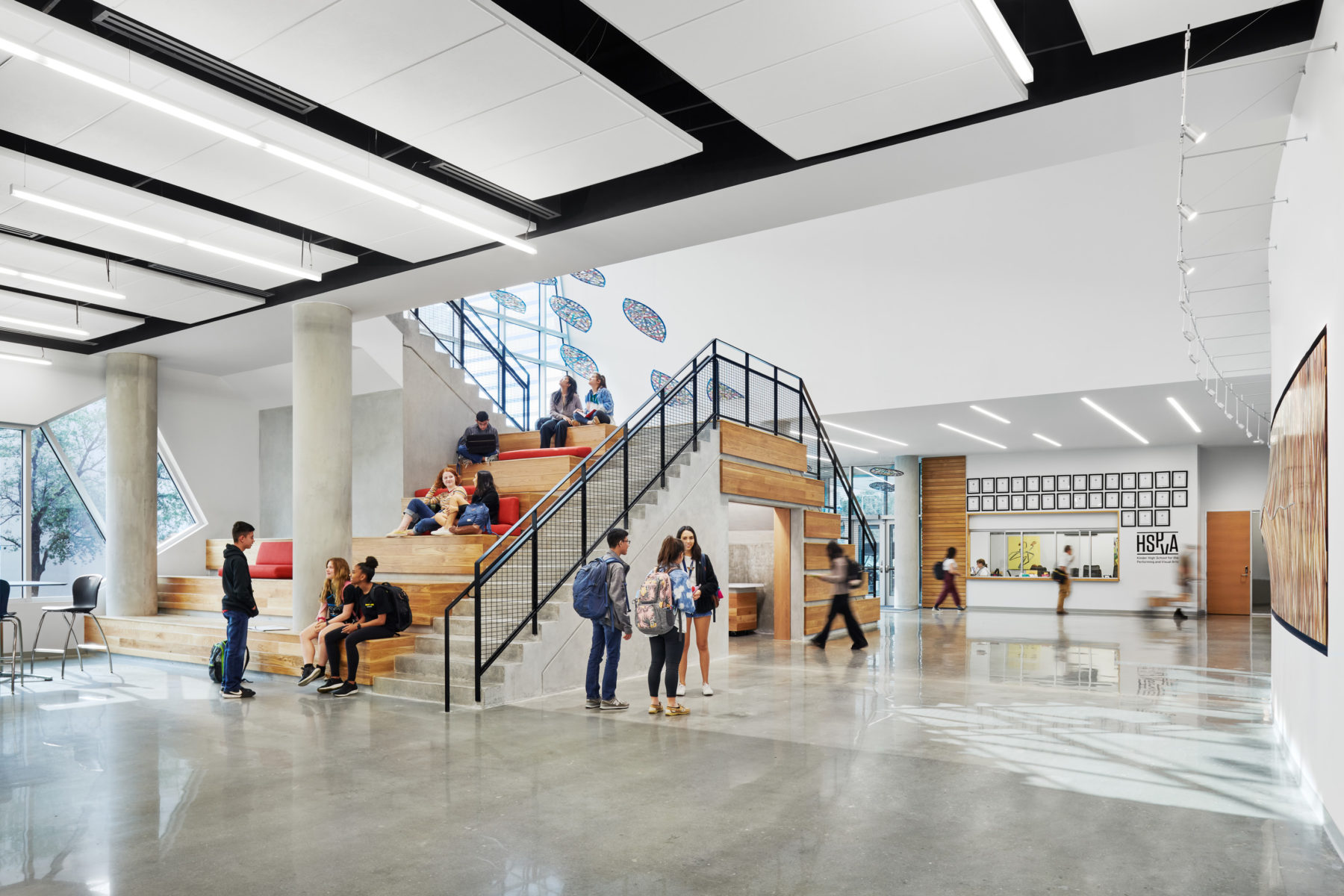 Kinder High School for the Visual and Performing Arts - HarrisonKornberg Architects