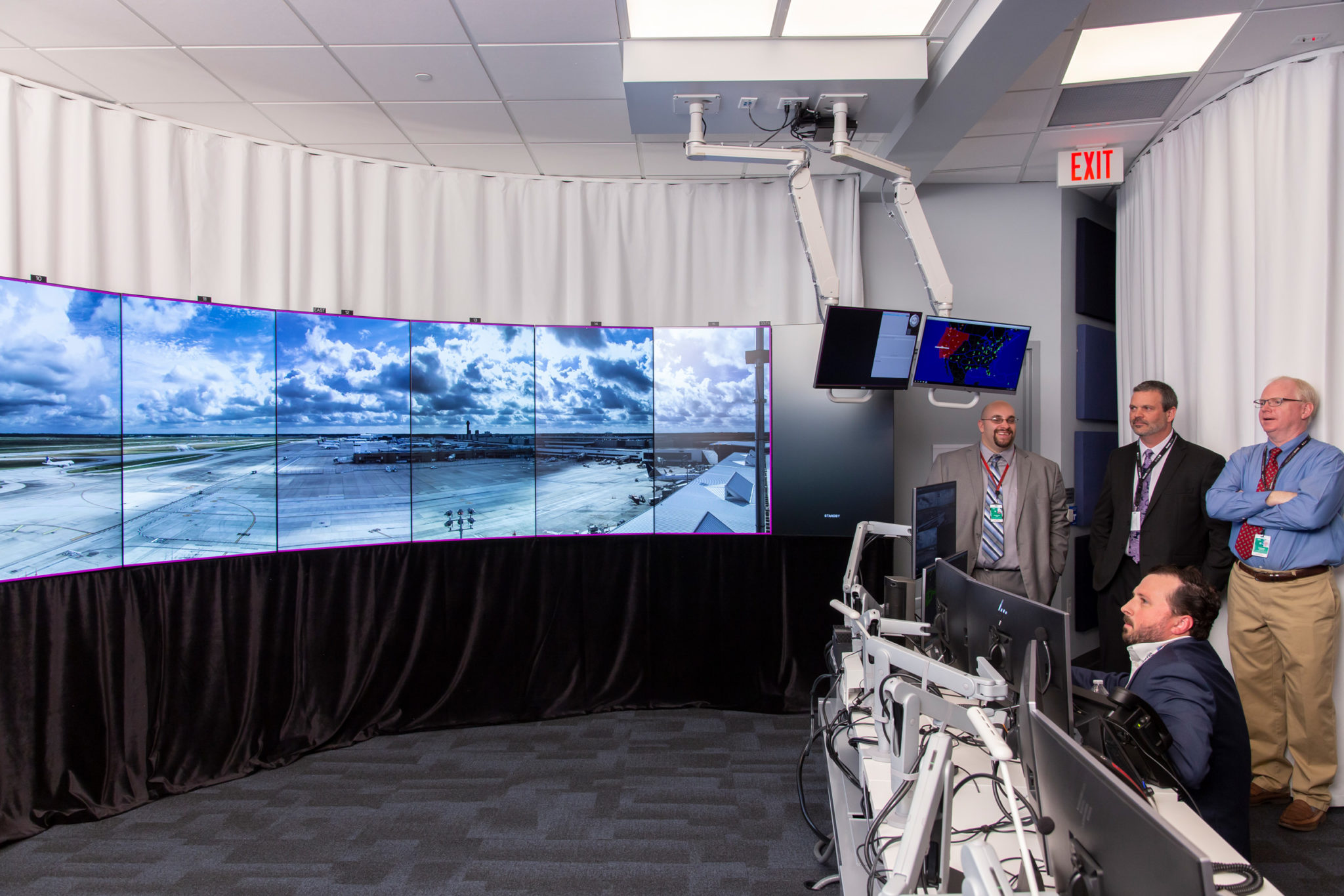Virtual Ramp Control Tower and Command Center - HarrisonKornberg Architects