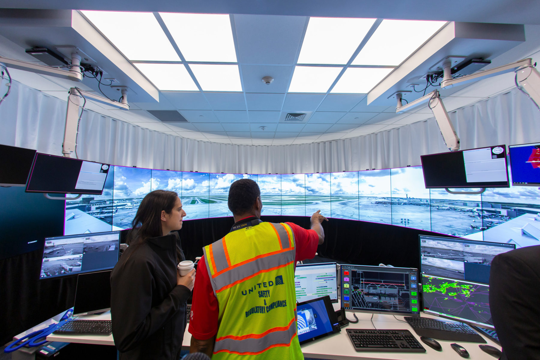 Virtual Ramp Control Tower and Command Center - HarrisonKornberg Architects