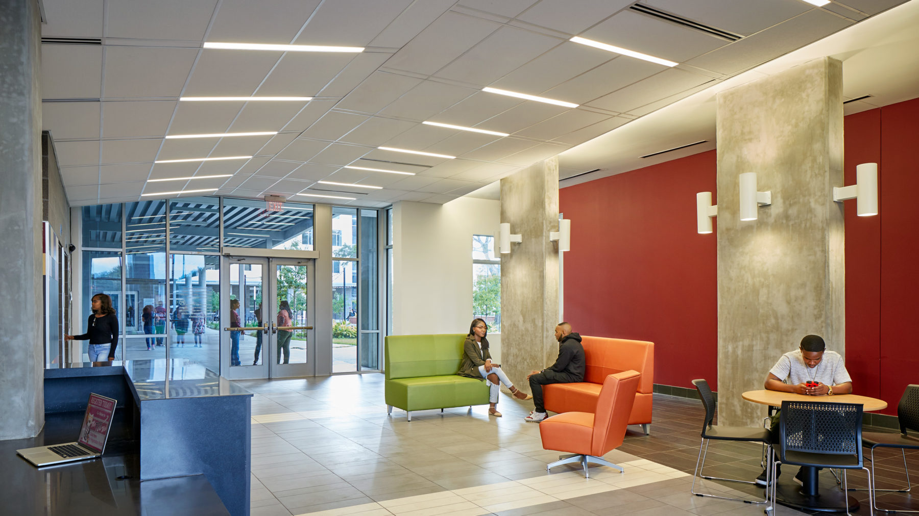 University Towers - Residence Hall and Dining Facility - HarrisonKornberg Architects